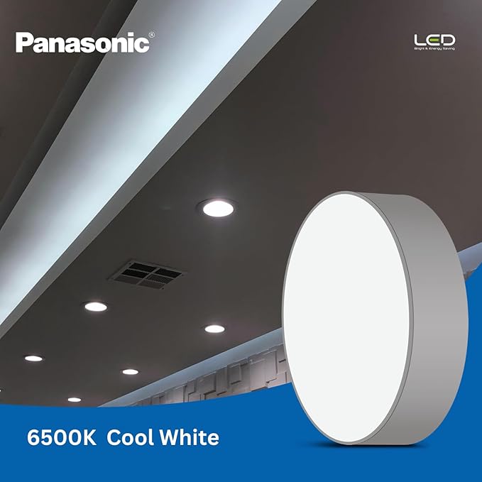 Buy Panasonic Led rimless surface panel light round refresh 12w Online ...